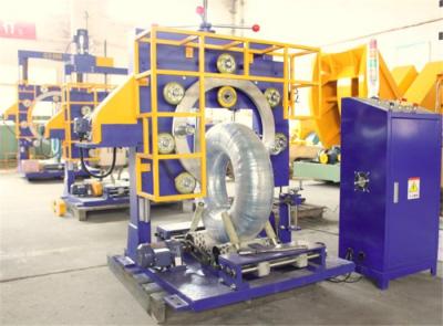 China 2.0kw Corrugated Pipe Coil Packing Machine Wrapping Machine 500mm Height for sale