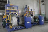 China 150mm Width PE Plastic Coil Pipe Packing Machine For Protecting And Fixation Goods for sale