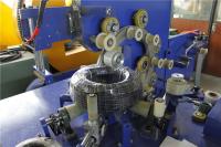 China PLC Control Electric Cable Coil Packing Machine Protecting Goods  GW200 8m/Min Roller Speed for sale