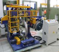 China Horizontal Wire Cable Coil Wrapping Machine For Film Stretch 200mm for sale