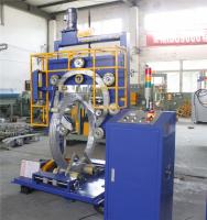 China Horizontal Steel Wire Packing Machine 800mm Electrical Coil Stretch Wrapping Machine for sale