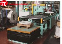 China Automatic Electrical Control Cabinet Rolled Steel Coil Packing Machine With Trolley for sale