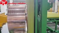 China Weighing Copper Coil Packing Line Automatic Coil Wrapping Machine ISO9001 CE for sale