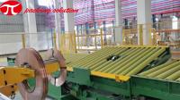 China Automatic Copper Coil Wrapping Machine PLC Control OD 600mm-1200mm Pallet Winding for sale