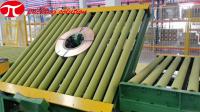 China 2000-6000mm Automatic Copper Coil Packing Line Stacking Weighing Strapping Packing Line for sale