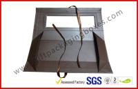 China Collapsible Rigid Gift Boxes Folding Hair Extension Gift Packaging Boxes With Flap for sale