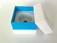 China Square Rigid Gift Boxes With Lid Custom Packaging Box With Sponge Tray For Promotion for sale