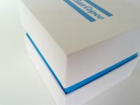 China Square Rigid Gift Boxes With Lid Custom Packaging Box With Sponge Tray For Promotion for sale