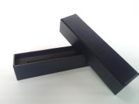 China Leather Paper Board Box For Luxury Gift Packing, Rigid Gift Boxes With High Density Sponge Tray for sale
