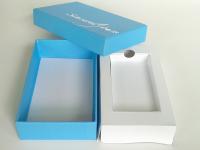 China Hot-Stamping Coated Paper Board Box Stylish Printed Rigid Gift Boxes For Promotion for sale