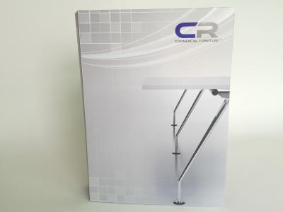 China Matt Lamination Luxury Rigid Gift Boxes with Spot UV, Custom Rigid Paperboard Folder for sale