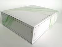 China Glossy Lamination Elegant Paper Rigid Gift Boxes, Magnetic Fancy Cosmetics Packaging Boxes for sale