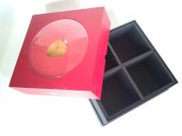 China Luxury Corrugated Paper Board Box, Spot UV / Hot-stamping Rigid Gift Boxes For Food Packaging for sale