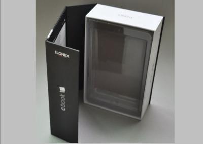 China Fashion Rigid Board Gift Packaging Box for Electronics, Embossing / UV Coating Rigid Gift Boxes for sale
