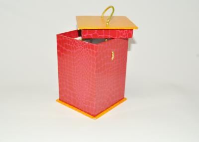 China Luxury Paperboard Rigid Gift Boxes With Lid, Colorful Printed Gift Packaging Boxes For Festival for sale