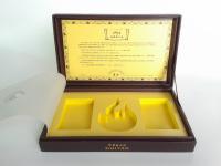 China Rigid Board Luxury Gift Boxes For Cigar, Personalized Gift Packaging Box With Sponge Tray for sale