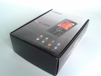 China Matt Lamination Grey Card Corrugated aper packaging box For Mobile Phone for sale