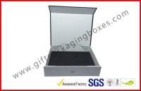 China Custom Printed Magnet Flat Pack Gift Boxes Foldable Book Shape for sale