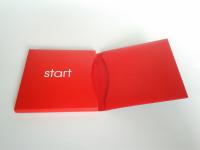 China Personalized Gift Packaging Box, Offset Printing Card Board CD Bag Packaging With Custom Logo for sale