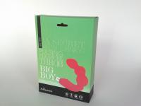 China Spot UV Fashion Card Board Packaging, Personalized C2s Paper Gift Box For Promotion for sale