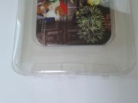 China Durable Round Corner Plastic Clamshell Packaging For Phone Case, Transparent Plastic Box With Custom Logo for sale