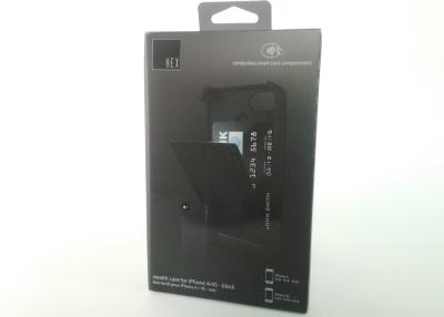 China Custom Blister Plastic Drawer Packaging,Black PVC with Spot UV Packaging Boxes for sale