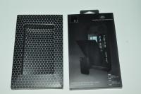 China Custom Blister Plastic Drawer Packaging,Black PVC with Spot UV Packaging Boxes for sale