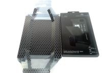 China Custom Blister Plastic Drawer Packaging,Black PVC with Spot UV Packaging Boxes for sale