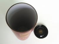 China Embossed / Hot-Stamping Cylindrical Wine Packaging Boxes , Custom Printed Wine Boxes with Matel Cap for sale