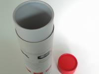 China Cylinder Shaped Greyboard Wine Packaging Boxes , C2s Paper Luxury Gift Boxes For Promotion for sale