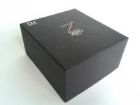 China Luxury Rigid Board Gift Packaging Boxes, Black Coated Paper Boxes For Electronics Packaging for sale