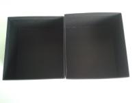China Luxury Rigid Board Gift Packaging Boxes, Black Coated Paper Boxes For Electronics Packaging for sale