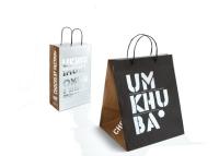 China UV Coating Paper Shopping Bag For Clothes Packaging, Personalized Custom Paper Gift Bags for sale