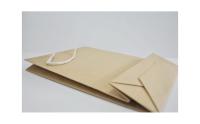 China Promotional Craft Paper Packaging Bags, Custom Paper Gift Bags For Store, Supermarket for sale
