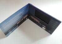 China Visible Advertisment Card Board Packaging, Custom Foldable VIP Gift Keepsake Video Magazine for sale