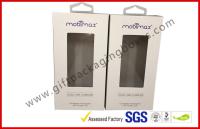 China 300gsm Paper Box Card Board Packaging With Clear Window And Blister for sale