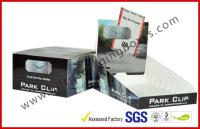 China Foldable Rectangle Custom Cardboard Display Box , C2s Paper Packaging Box for sale