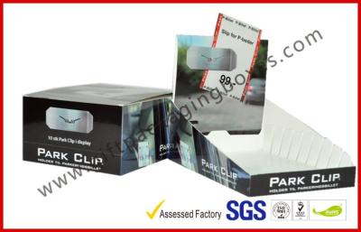 China Foldable Rectangle Custom Cardboard Display Box , C2s Paper Packaging Box for sale