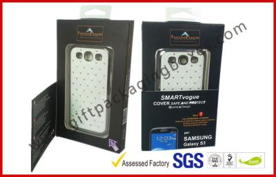 China Promotional Card Board Packaging, Matt Lamination Mobile Phone Case Box for sale