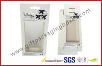 China Small Card Board Packaging Boxes, Promotional C2s Paper Box For iPhone Case Packing for sale