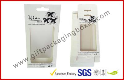 China Small Card Board Packaging Boxes, Promotional C2s Paper Box For iPhone Case Packing for sale