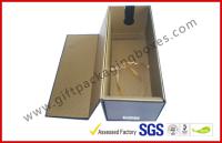 China Customized Luxury Gift Boxes Flat Gift Packaging Boxes For Wine, Folding Magnet Closure Boxes for sale