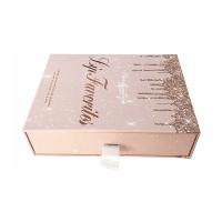 China Paperboard Pink Gift Cosmetic Packaging Boxes Lipstick With Drawer for sale