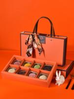 China 300GSM Chocolate Packaging Boxes With Handle Glossy Lamination for sale