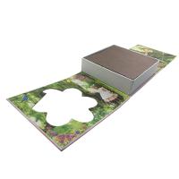 China CMYK Chocolate Packaging Boxes Magnetic Closure With Plastic Inserts Tray And Dividers for sale