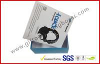 China Right Angle 1200G Grey board Gift Packaging Boxes , OEM Customized Printed Headphone Packaging Boxes for sale