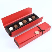 China Recycled Material Kraft Paper Food Gift Packaging Box Chocolate Truffle Packaging Boxes for sale
