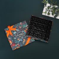 China Luxury Wholesale Paper Candy Gift Box Custom Logo Chocolate Packaging Boxes with Tray for sale