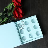 China Wholesale Luxury Custom food chocolate bonbon magnetic closure boxes packaging book shape with plastic inserts tray and for sale
