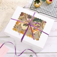 China Bestyle Factory Price Wholesale Custom Printed Paperboard Clear Window Paper Cake Box Packaging for sale